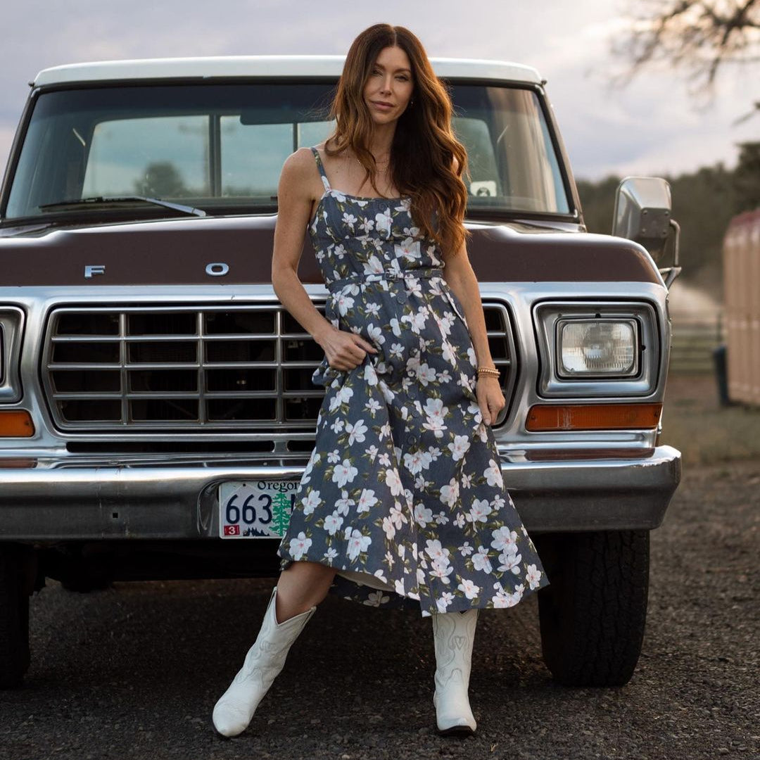 Cowgirl White Boots - Matilde – Roman Boots TX RB