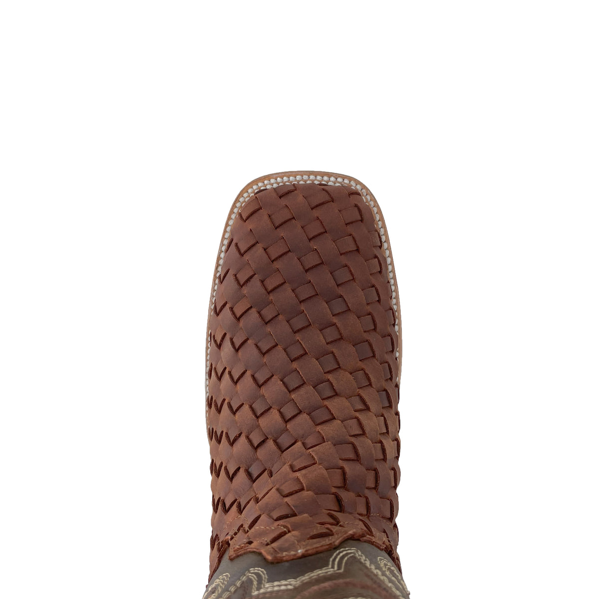Men Bulldog Woven Boot - Cognac – Roman Boots TX RB